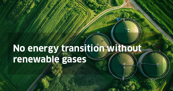 No energy transition without renewable gases